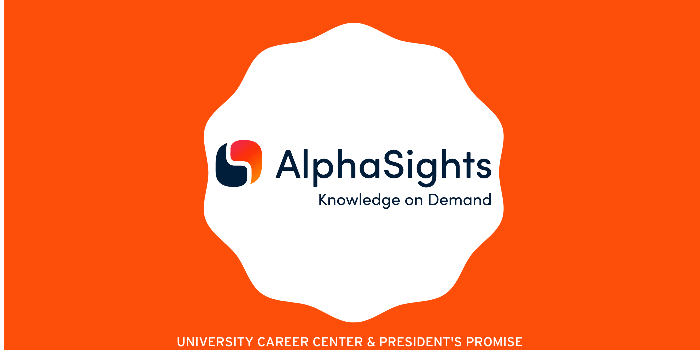 Virtual Open House Webinar | University Career Center & The President's Promise